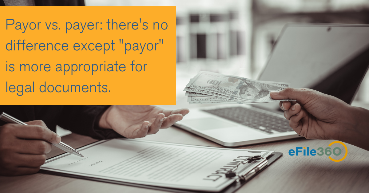 Tax Tips: Payee vs. Payor