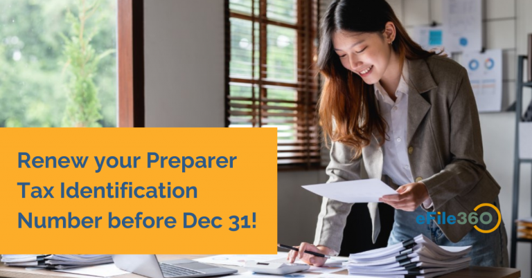 How to Renew Your Preparer Tax Identification Number (PTIN)